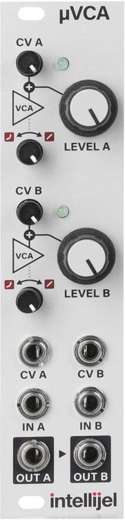 Intellijel uVCA II Eurorack Dual VCA Module | Sweetwater