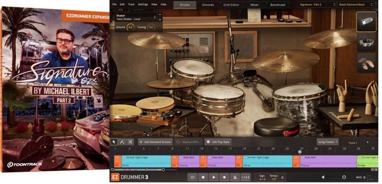 Toontrack Signature by Michael Ilbert, Part 2 EZX Expansion | Sweetwater