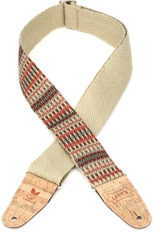 Levy's MH8P-006 Hemp Guitar Strap - Design 6 | Sweetwater
