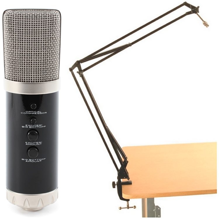 Aphex Microphone X with Broadcast Stand - Mic Month Bundle | Sweetwater