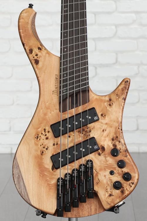 Ibanez EHB Ergonomic Headless 5-string Multi-scale Bass Guitar - Florid ...
