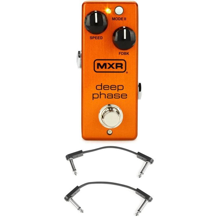 MXR M279 Deep Phase Pedal with 3 Patch Cables | Sweetwater