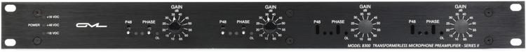 GML 8302 2-channel Microphone Preamp | Sweetwater