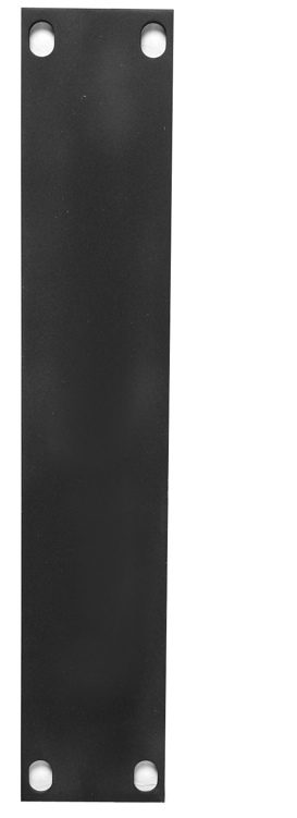 Benchmark Standard Blank Rack Panel - Black | Sweetwater