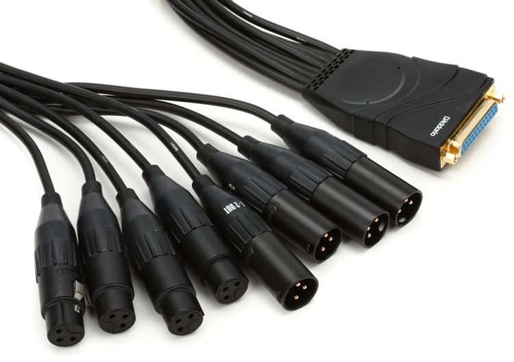 D'Addario PW-XLRMFB-01 Modular Snake System AES/EBU Breakout | Sweetwater