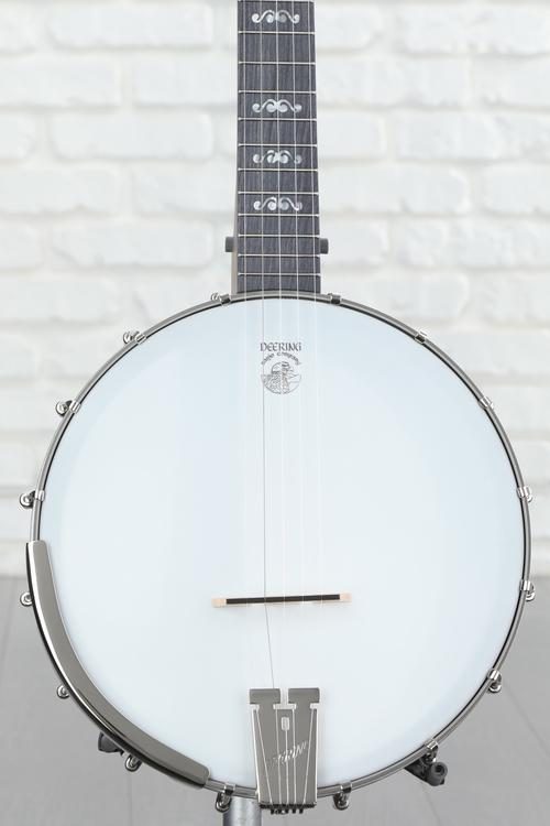 Deering Artisan Goodtime 5-string Banjo - Dark Red Mahogany Satin ...