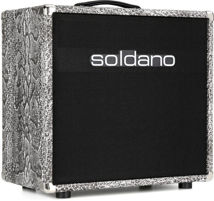 Soldano 112 1 x 12-inch Closed-back Extension Cabinet - Snakeskin ...