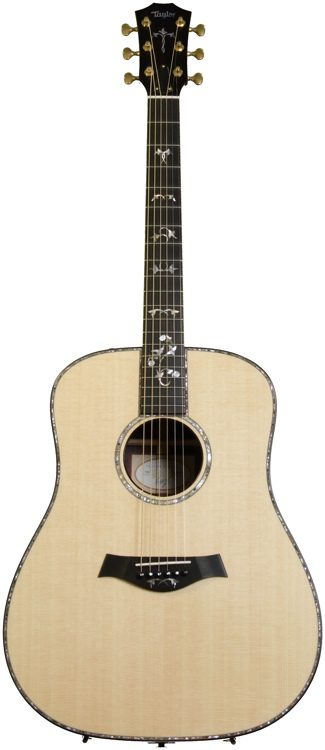 Taylor 910e Dreadnought - Natural, Electronics | Sweetwater