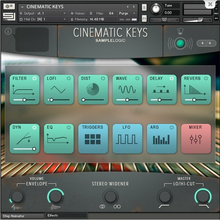 Sample Logic Cinematic Keys | Sweetwater
