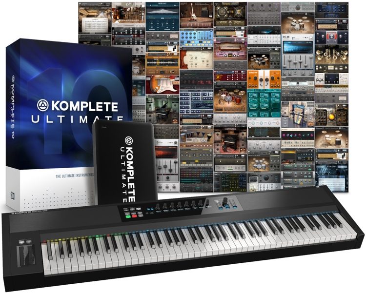 Native Instruments Komplete Kontrol S88 with Komplete 10 Ultimate ...