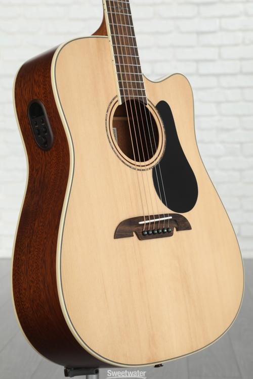Alvarez AD60ce Acoustic-electric Guitar - Natural | Sweetwater