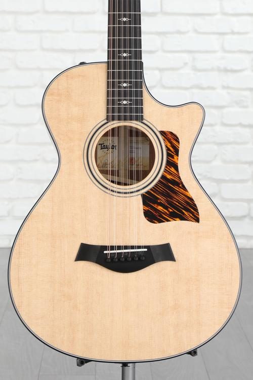 Taylor 352ce 12-string Acoustic-electric Guitar - Natural with ...