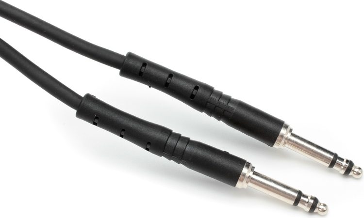 StageMASTER STT-2 TT Patch Cable - 2 foot Black | Sweetwater