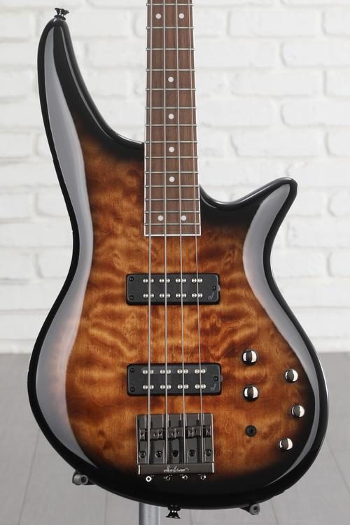 Jackson Spectra JS3Q Bass Guitar - Dark Sunburst | Sweetwater