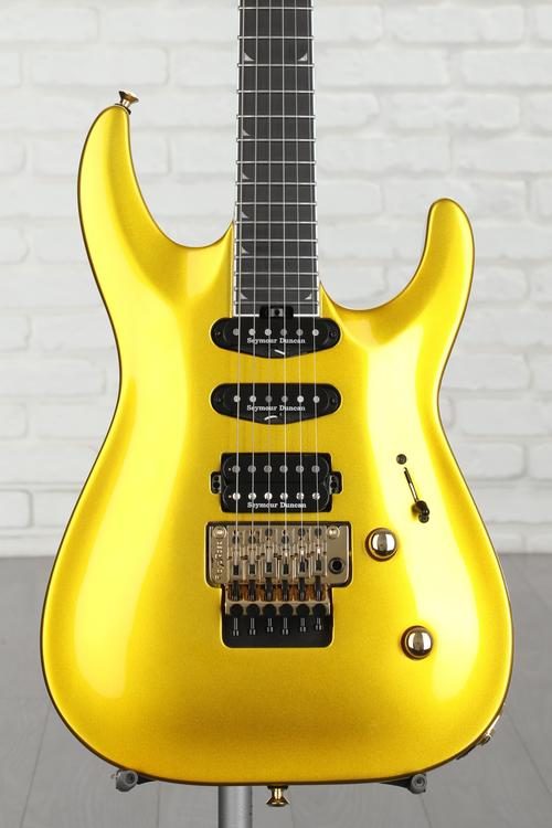 Jackson Pro Plus Series Soloist SLA3 Electric Guitar - Gold Bullion ...