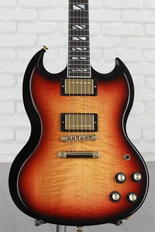 Gibson SG Supreme Electric Guitar - Fireburst | Sweetwater