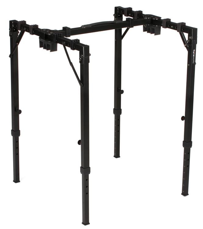 Gator Frameworks GFW-UTL-WS250 Adjustable T-Stand Folding Workstation ...