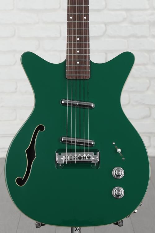 Danelectro Fifty Niner DC Semi-hollowbody Electric Guitar - Jade Top ...