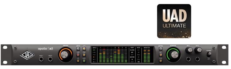 Universal Audio Apollo x8 Heritage Edition 18 x 24 Thunderbolt 3 Audio ...