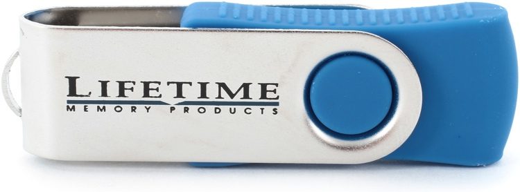 Lifetime Memory USB Flash Drive - 4 GB | Sweetwater