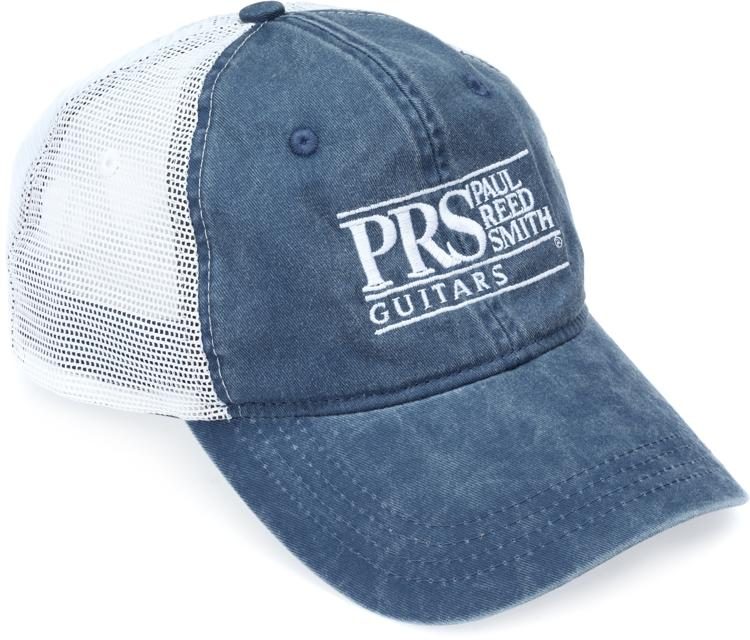 PRS Block Logo Hat - Navy and White | Sweetwater