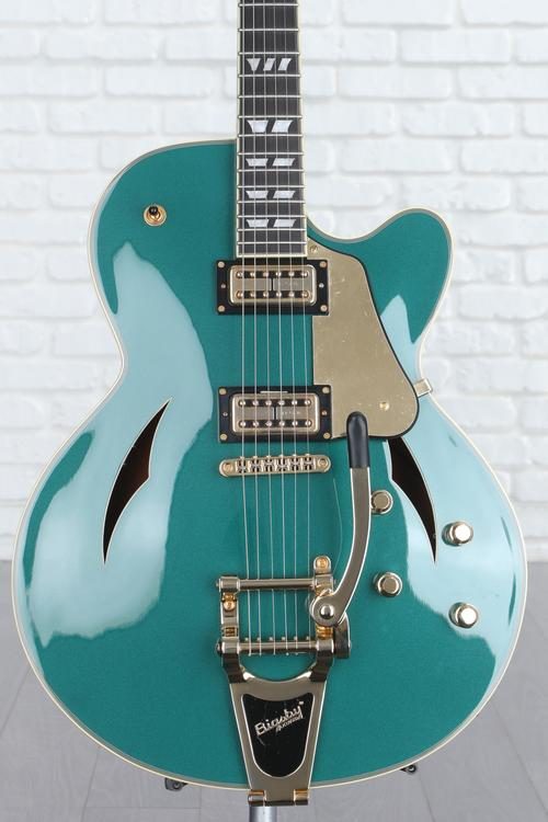 Schecter Coupe Hollowbody Guitar - Dark Emerald Green | Sweetwater