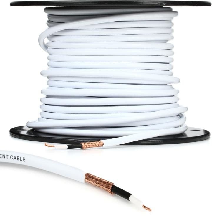 Lava Cable Mini ELC Instrument Wire - White (priced per foot) | Sweetwater