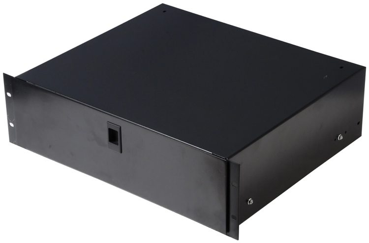 Gator GE-DRAWER-3UDIV - 3U Drawer, 14.2" Deep w/ Adjustable Dividers ...