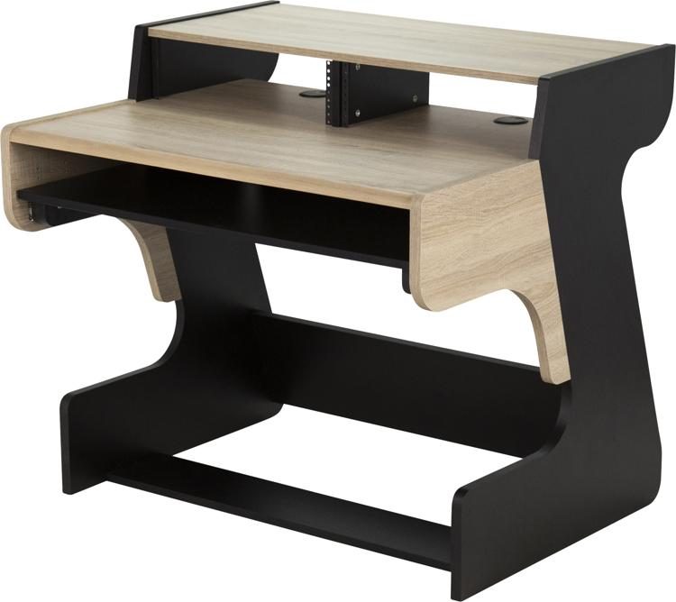Zaor Miza Cube Studio Desk - Black Oak | Sweetwater