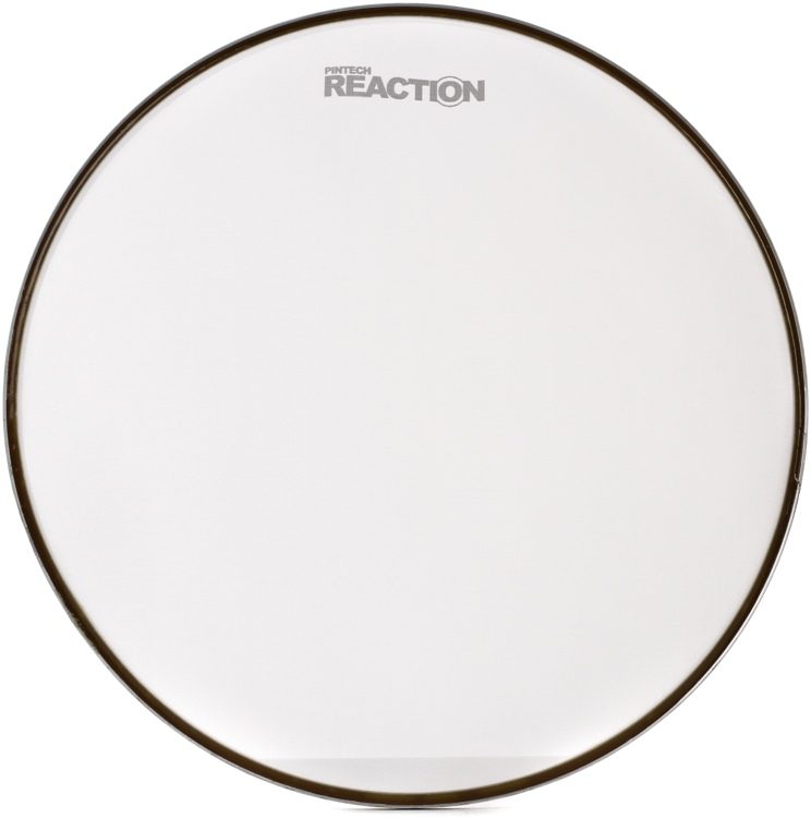 Pintech Reaction Series White Mesh Drumhead - 12 inch | Sweetwater