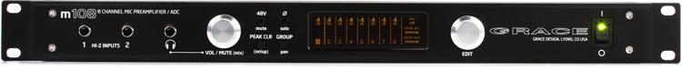 Grace Design m108 8-channel Microphone Preamp | Sweetwater