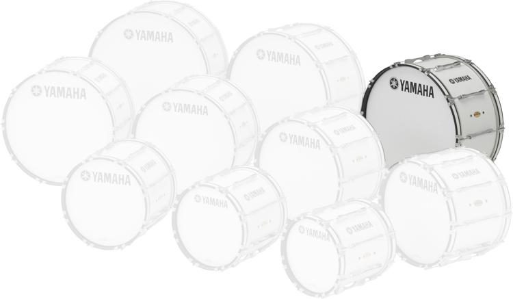 Yamaha 8300 Series Field-Corps 28-inch x 14-inch Marching Bass Drum ...