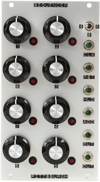 Pittsburgh Modular Sequencer Eurorack 8-step Sequencer | Sweetwater