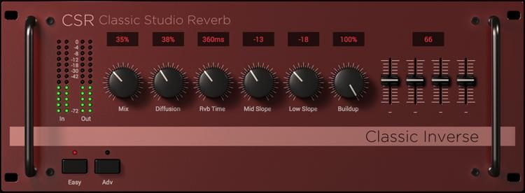 IK Multimedia T-RackS CSR Inverse Reverb Plug-in | Sweetwater