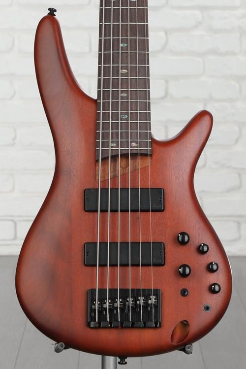 Ibanez SR506E Bass Guitar - Brown Mahogany | Sweetwater