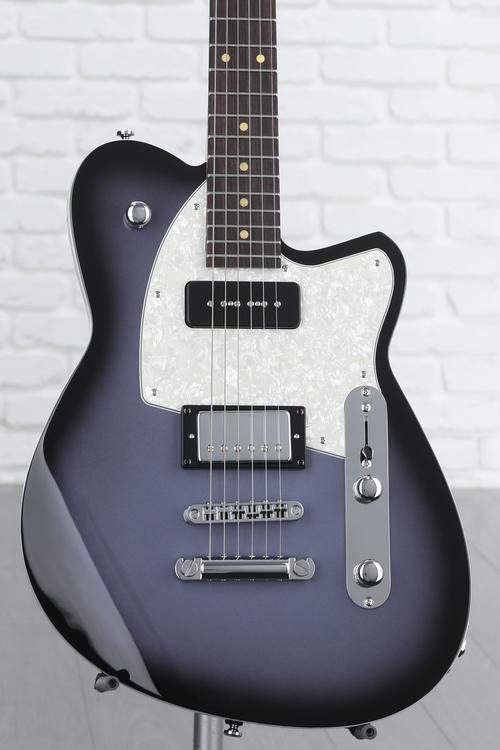 Reverend Double Agent OG Electric Guitar - Periwinkle Burst | Sweetwater