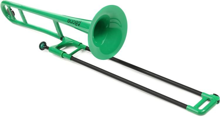 pInstruments pBone Trombone - Green | Sweetwater