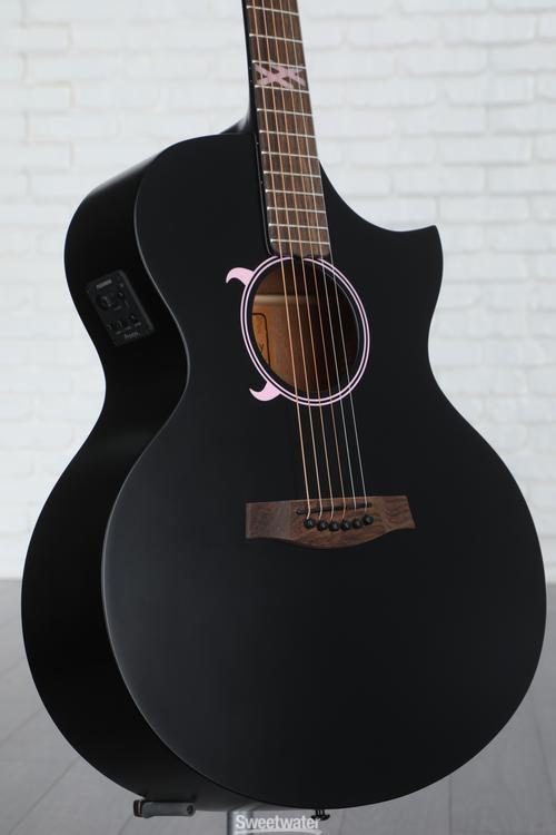 Schecter Machine Gun Kelly Acoustic-electric Guitar - Satin Black ...