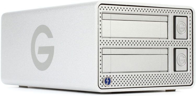 G-Technology G-DOCK ev with Thunderbolt 2-Bay Hard Drive Dock | Sweetwater