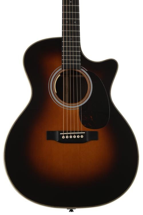 Martin GPC-28E Acoustic Guitar with LR Baggs Electronics - Sunburst ...
