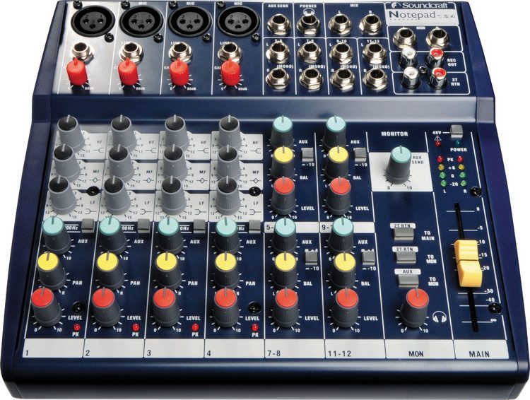 Soundcraft Notepad 124 | Sweetwater