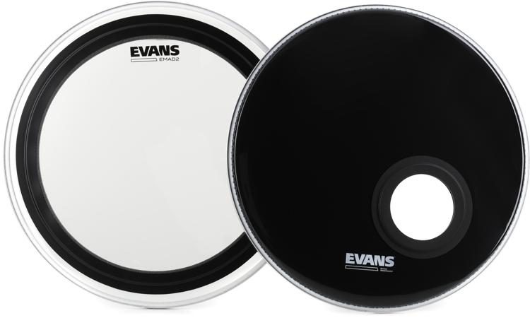 Evans EMAD2 Bass Drum System Bundle - 18 inch | Sweetwater