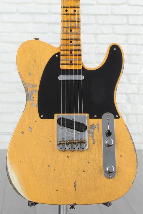 Fender Custom Shop 1950 Double Esquire Heavy Relic Electric Guitar ...