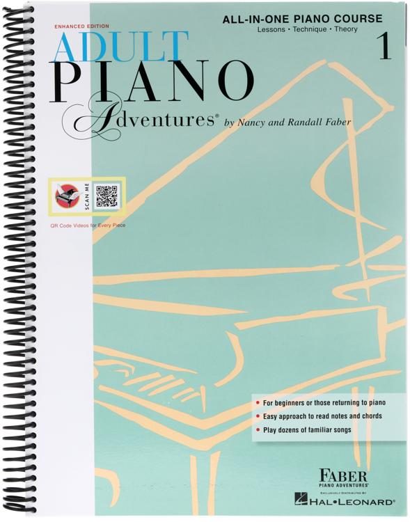 Faber Piano Adventures Adult Piano Adventures All-in-One Piano Course ...