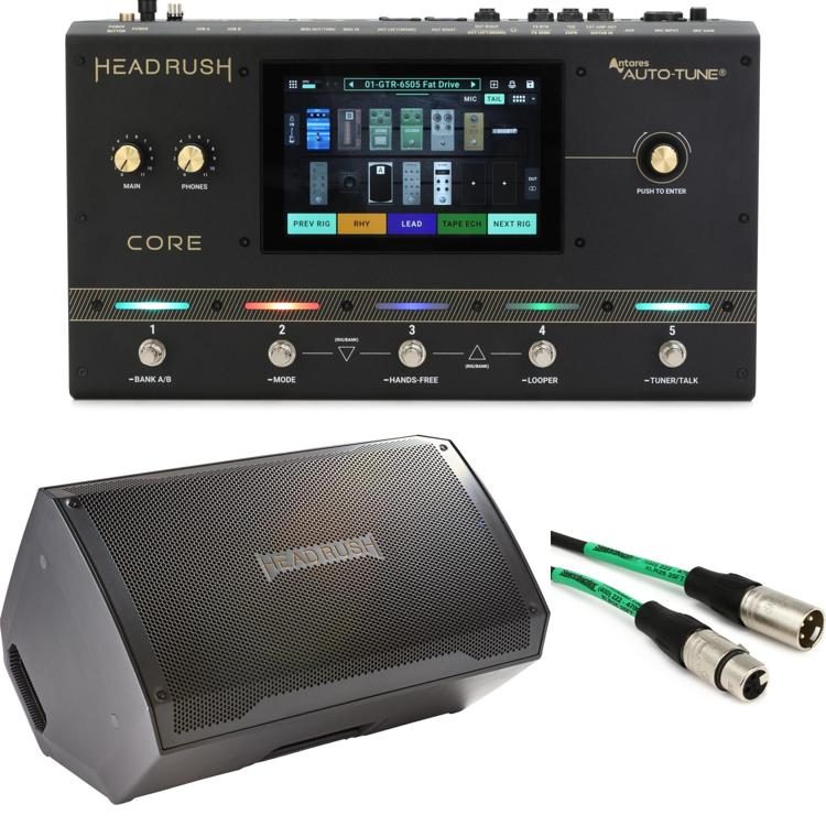 Headrush Core Guitar Multi-effect/Amp Modeler/Vocal Processor Unit and ...