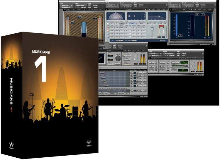 Waves Musicians 1 Plug-in Bundle - Academic Version | Sweetwater