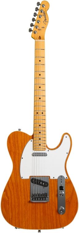 Fender Custom Shop Custom Special Trans Ash Telecaster - Sunset Orange ...