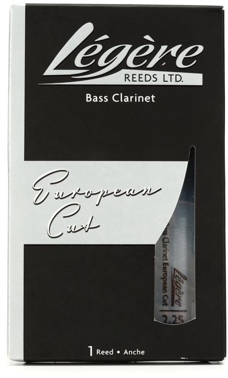 Legere LGBCE European Cut Bass Clarinet Reed - 2.25 | Sweetwater