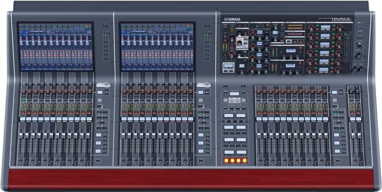 Yamaha CS-R10 38-fader Control Surface with Two Touch Panels | Sweetwater