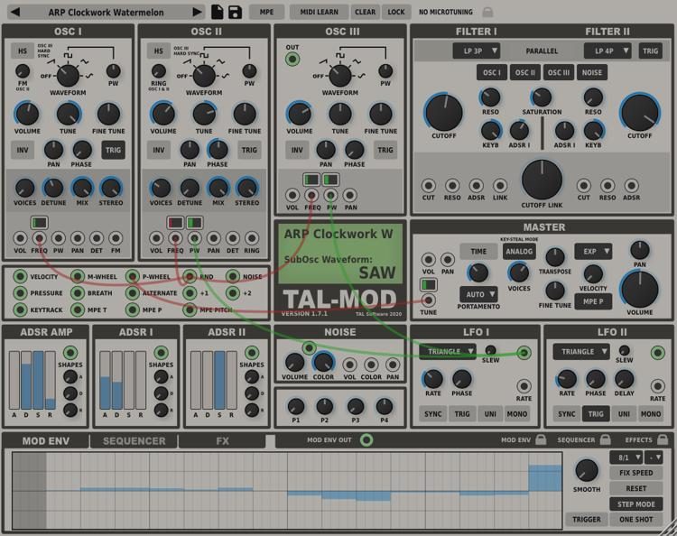 TAL Software TAL-Mod Synthesizer | Sweetwater